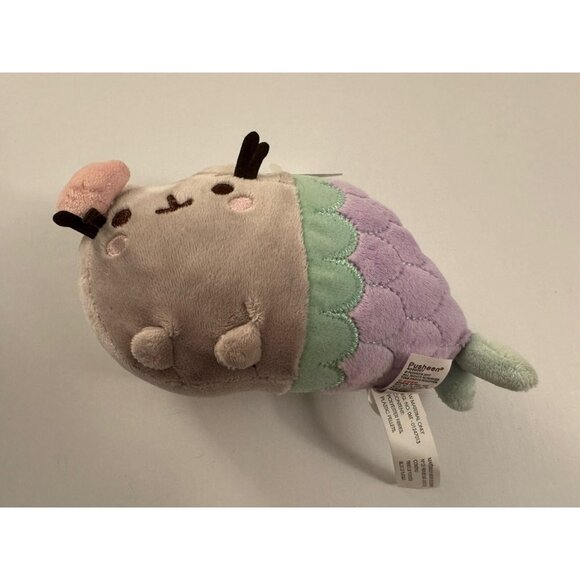 Pusheen | Toys | Gund Pusheen Cat Mermaid Pink Green Star Soft Plush ...